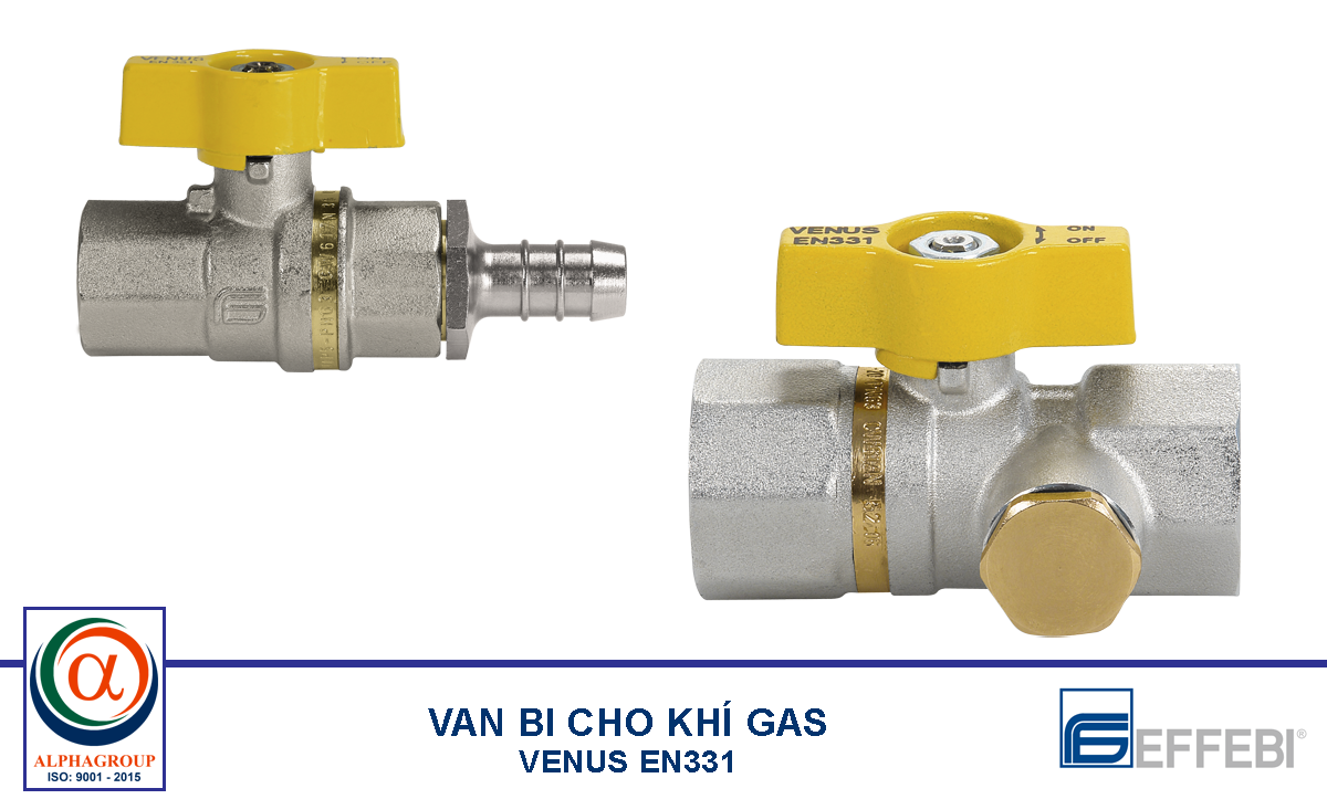 Van bi cho khí gas EFFEBI - Công ty CP AlphaGroup
