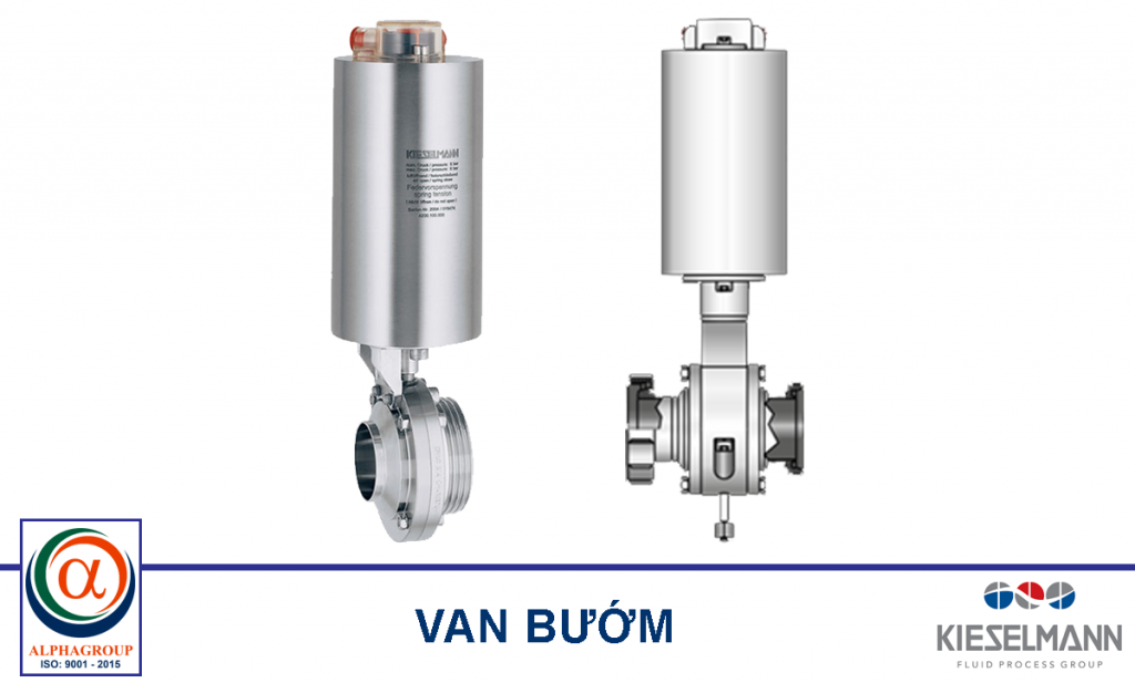 Van bướm Kieselmann (Butterfly valves) - Công ty CP Alphagroup
